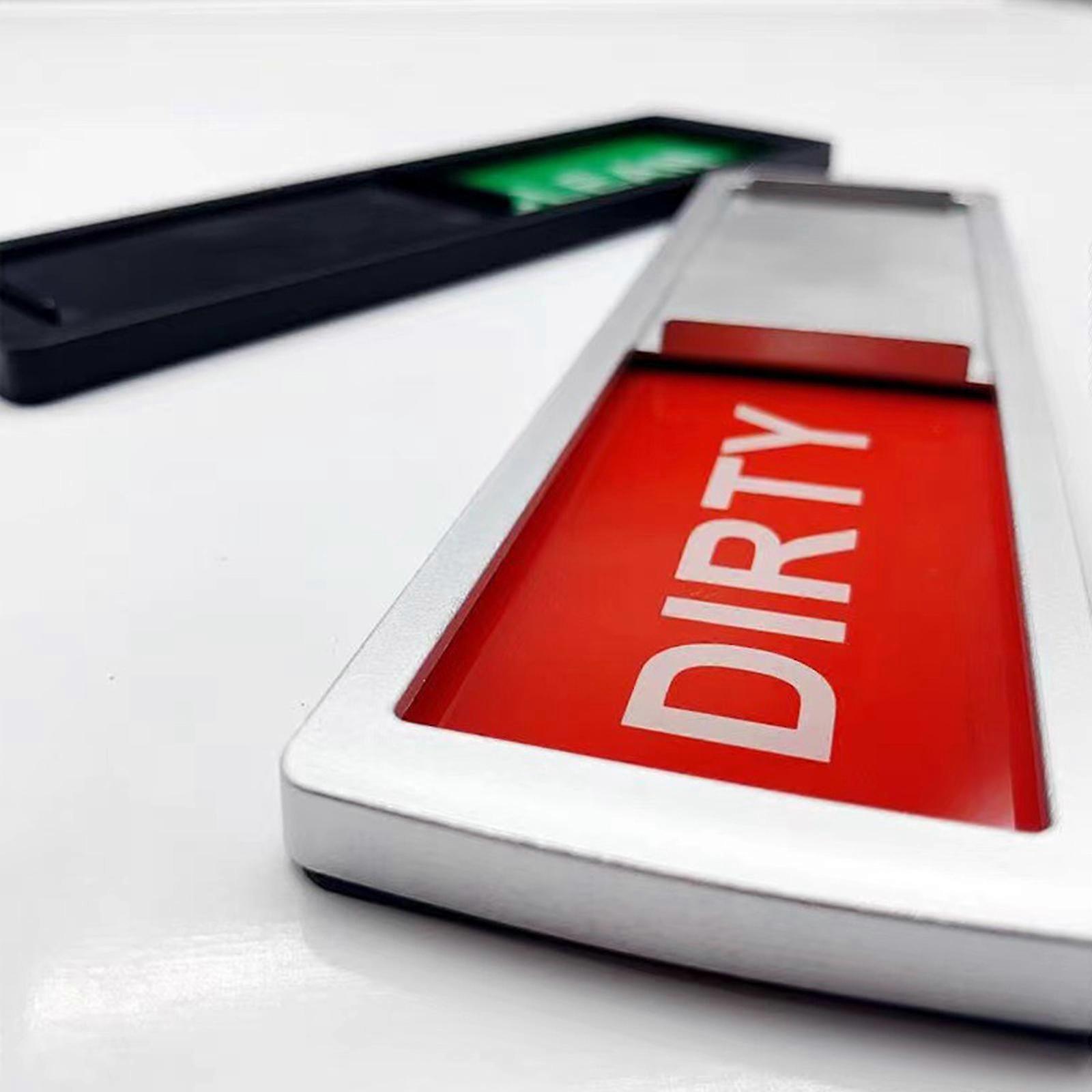 Dishwasher Magnets Clean Dirty Sign Magnet Dishwasher Magnetic Sticker ...