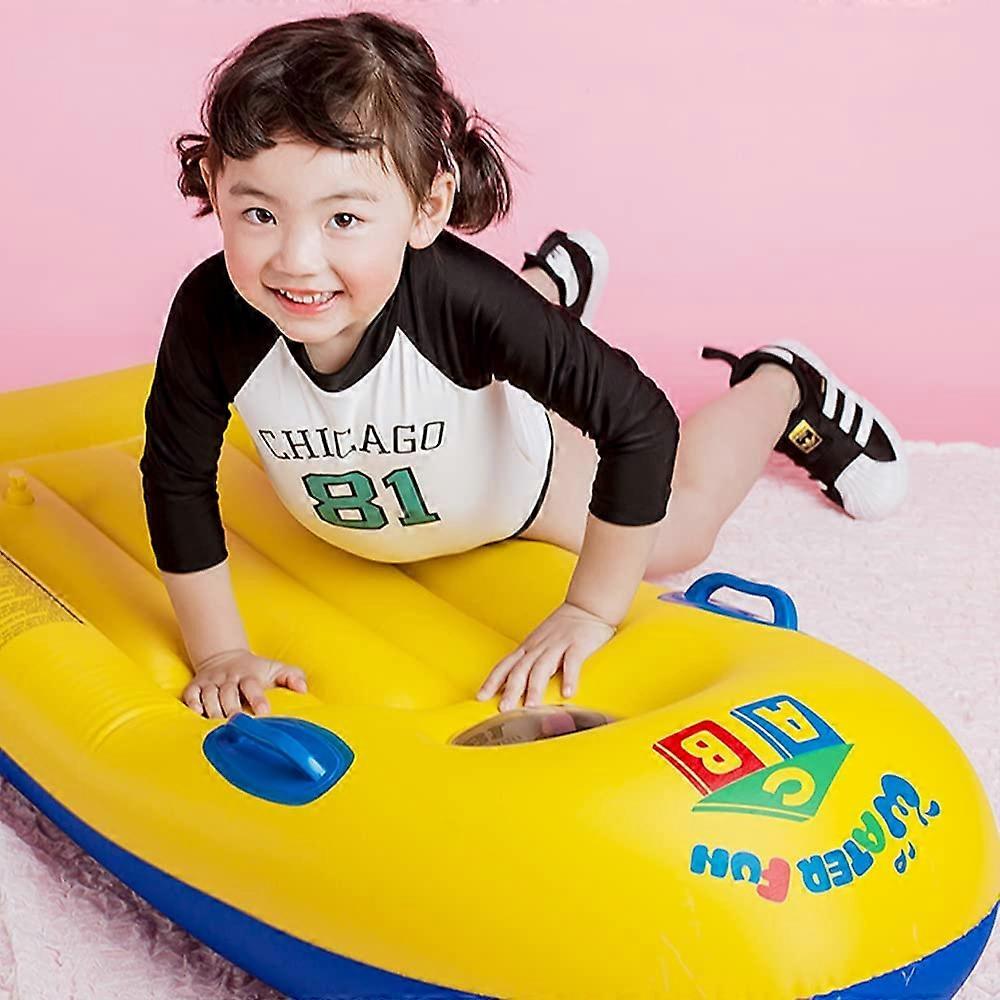 Inflatable Surfboard Floating Bodyboard with Handles Pool Rafts Row ...