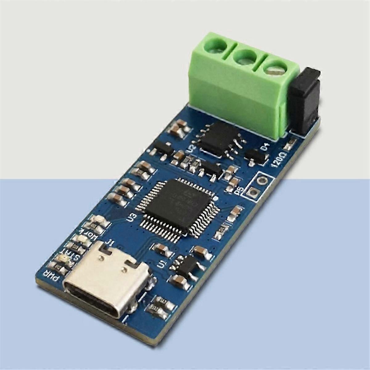 Type-c Usb To Can Module 5v Can Bus Analyzer Usb To Can Converter ...