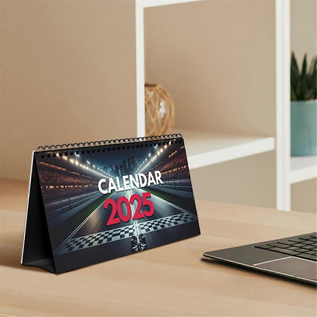 2025 Desktop Calendar for Formula Racing Fan 2025 Desktop Calendar ...