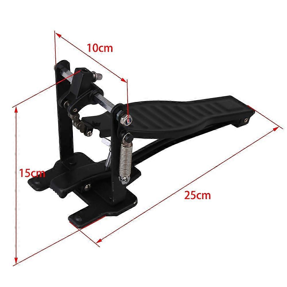Single Bass Drum Pedal with Mallet - Drum Foot Pedal for Drum Kit ...