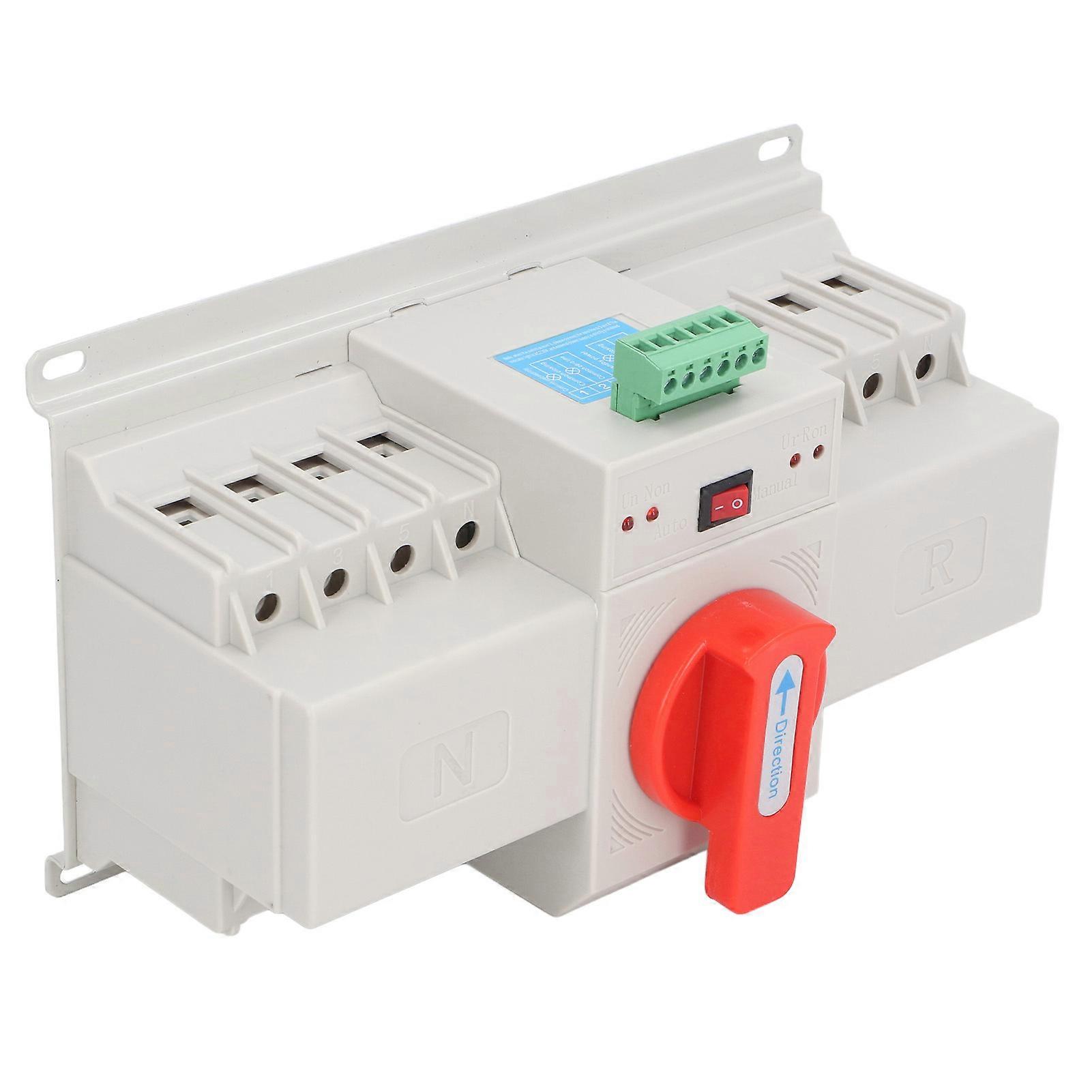 Dual Power Automatic Transfer Switch 400V 4P ATS CB Type Mini ...