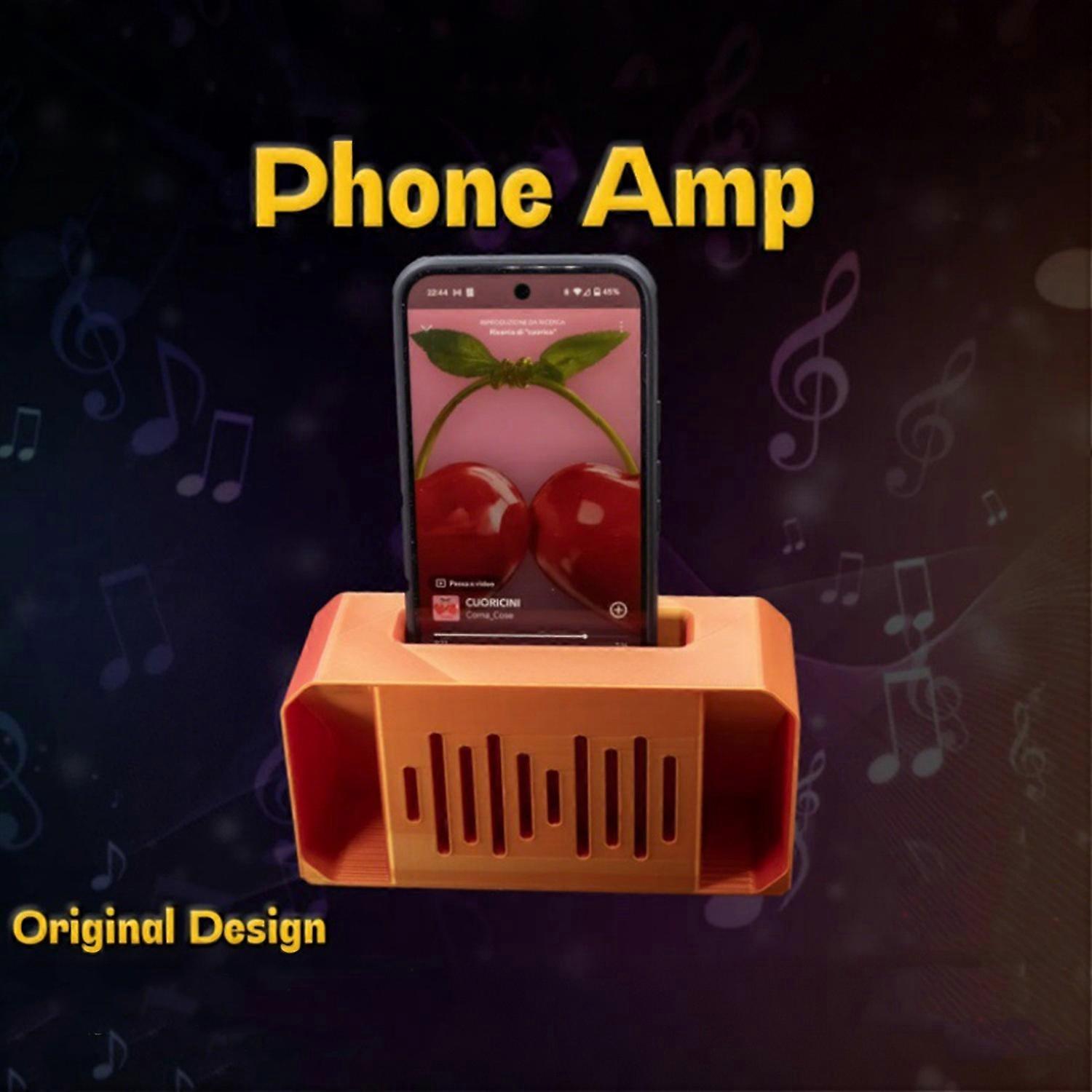 Sound Amplifier Phone Stand Universal Mini Megaphone Cell Phone Stand ...