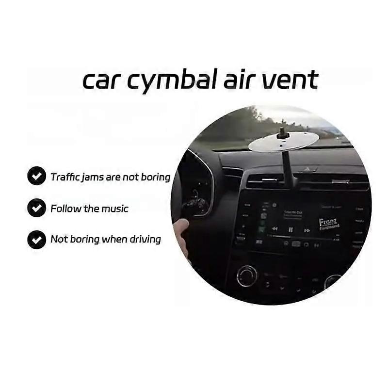 Car Crash Cymbal, Car Drum Cymbal Air Vent, Make Your Driving More Fun ...