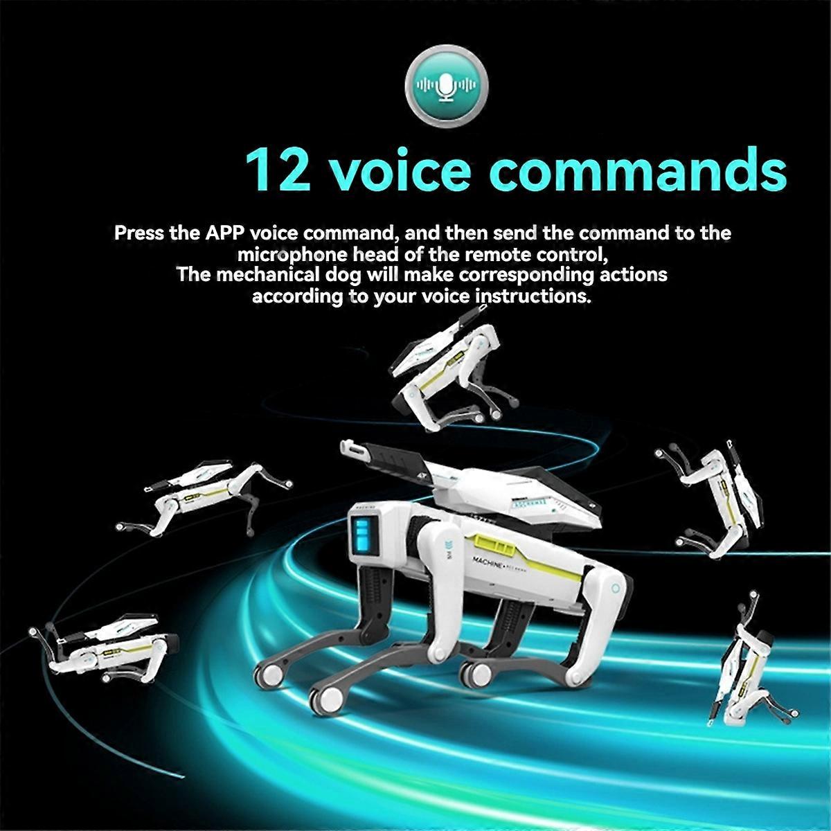 Intelligent Machine Dog Voice Dialogue AI Robot Phone Remote Control ...