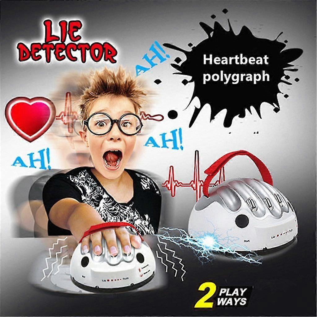 Kids Gift Polygraph Test Toys Electric Shock Lie Detector Shocking Liar ...