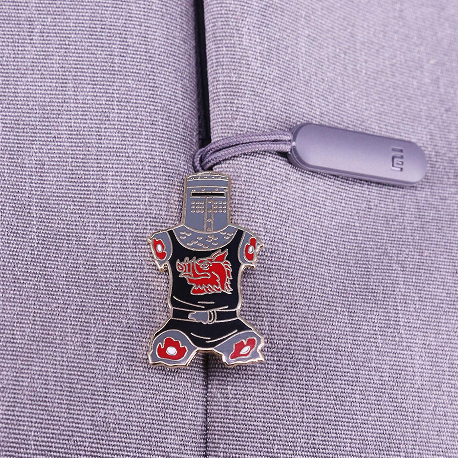 Black Knight Enamel Pins Just A Flesh Wound & The Holy Grail Badges For ...