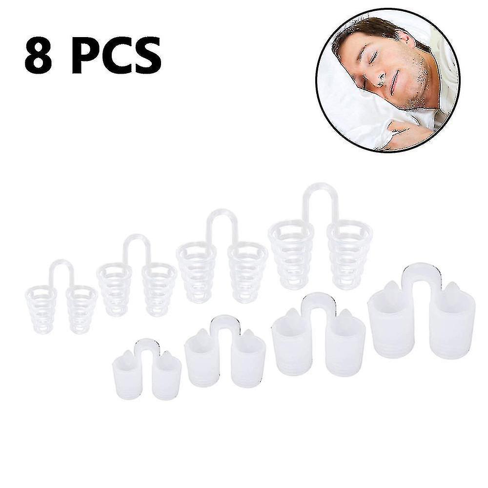 8 Pack Nose Vents To Ease Breathing Anti Snoring Nose Vents With ...