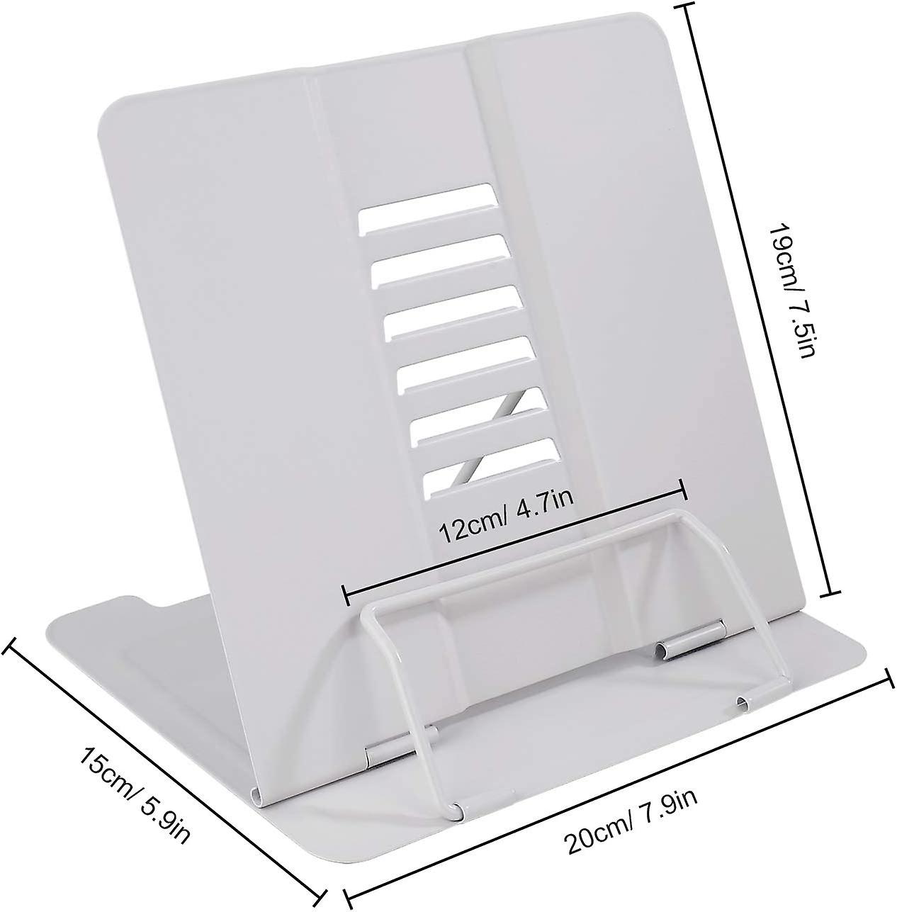 Reading Rack, Book Stand For Cookbook, Kids Foldable Metal Book Holder ...