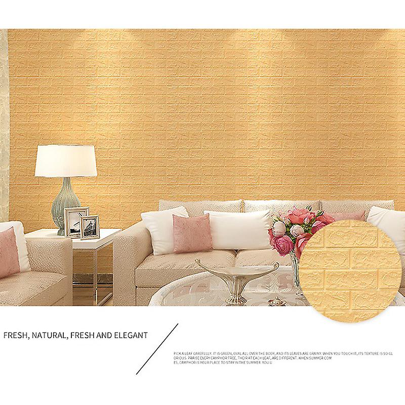3D Wall Stickers Self-adhensive Wallpaper Peel and Paste 3D Art Wall ...