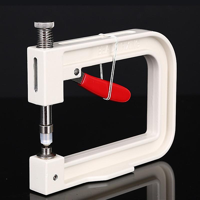 White Pearl Beads Hand Press Pearl Setting Machine Tools Beads Rivet ...