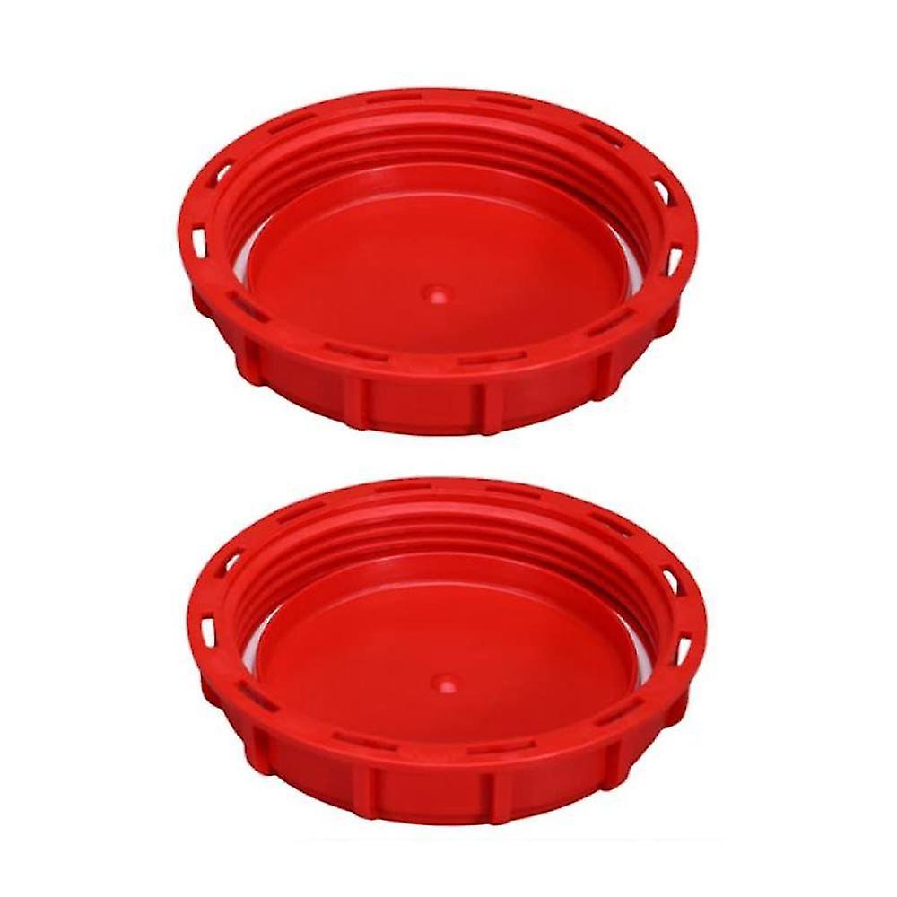 2 Piece Ibc Lid Tote Fittings Water Tank Cap Cover Heavy Duty Plastic ...