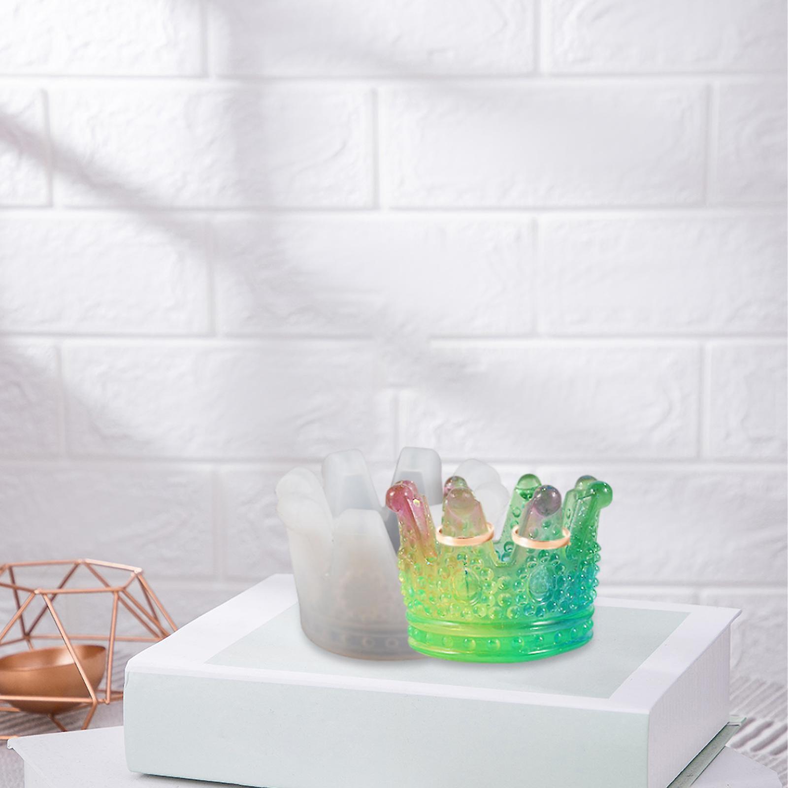 Crown Shaped Box Silicone Mould DIY Making Tools for Decoration Rings ...