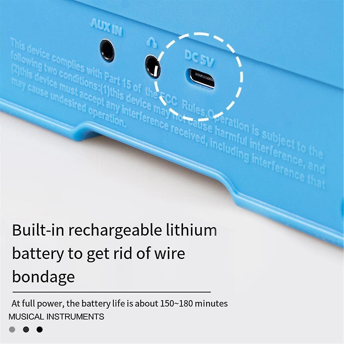 -02 Ii Electric Guitar Amp, Bluetooth Electric Guitar Amplifier, Clean ...