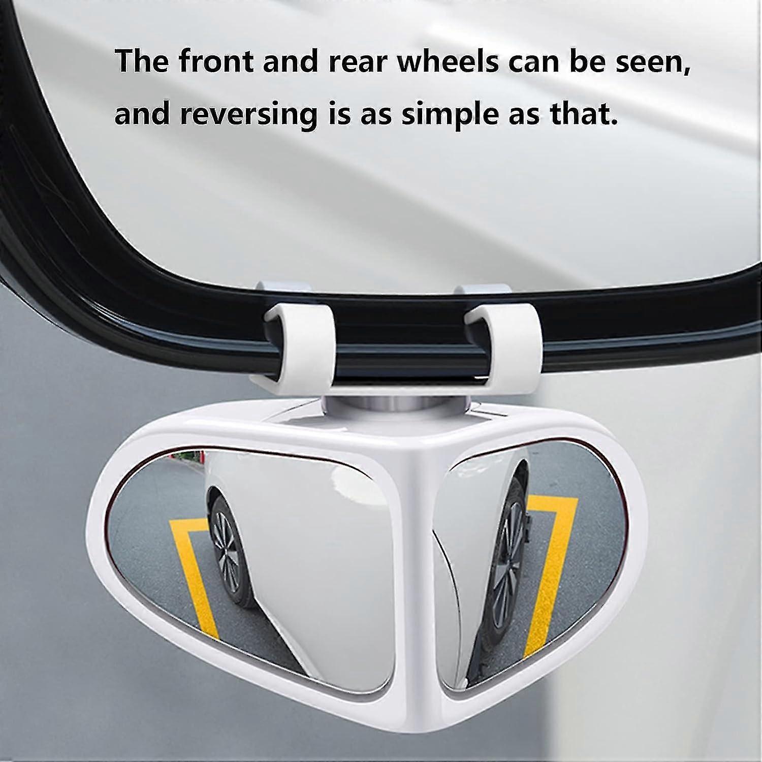 2 In 1 Car Blind Spot Mirrors, Adjustable Blind Spot Mirrors For Cars ...