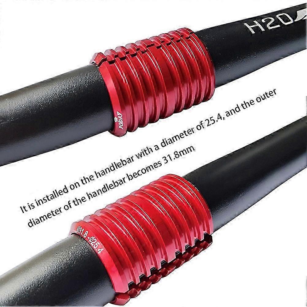 Bike Handlebar Conversion Shim 25.4mm to 31.8mm 31.8mm to 25.4mm ...