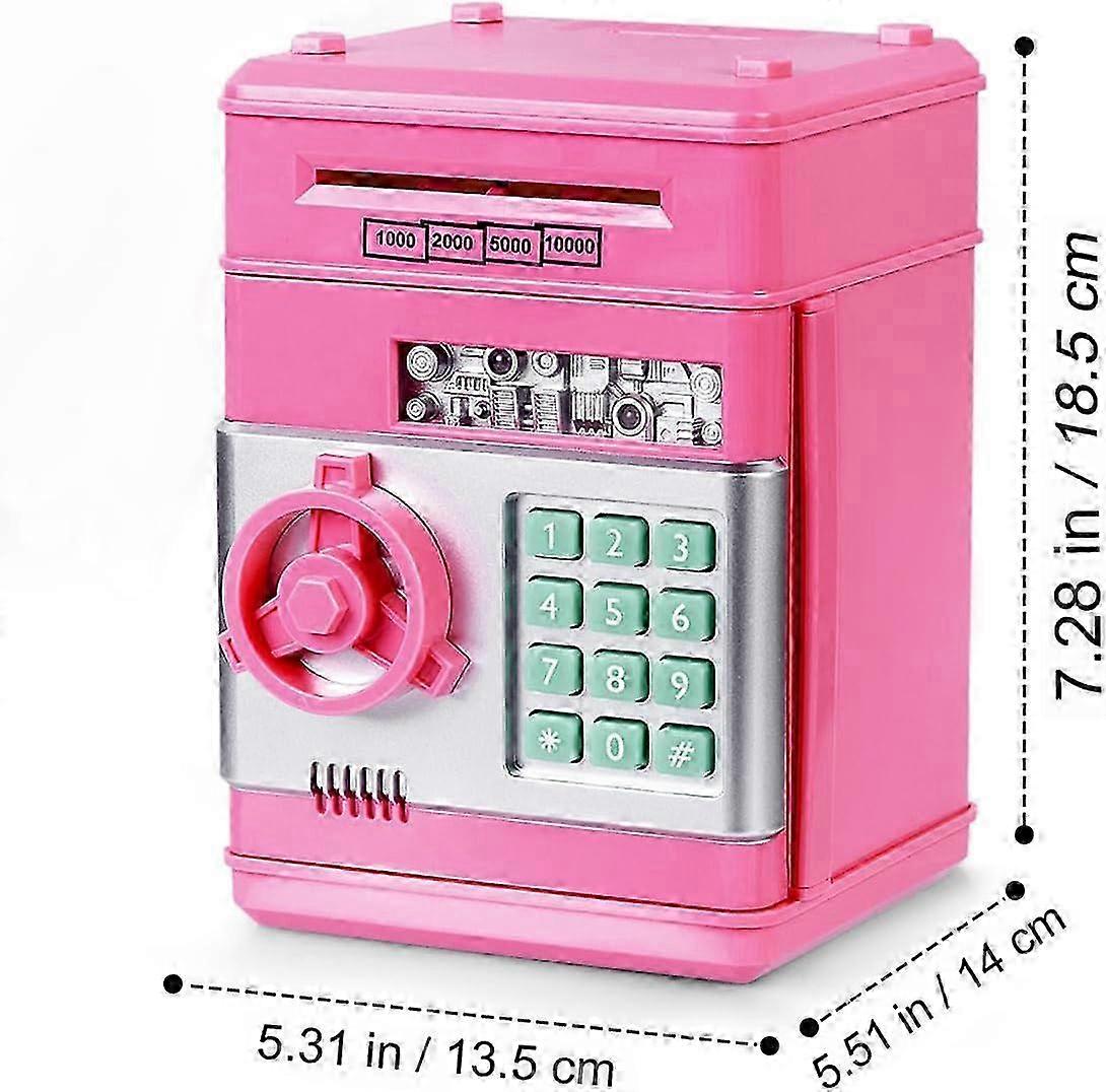 Money Box for Kids Age 3-12, Electronic Money Bank Safe Piggy Bank for ...