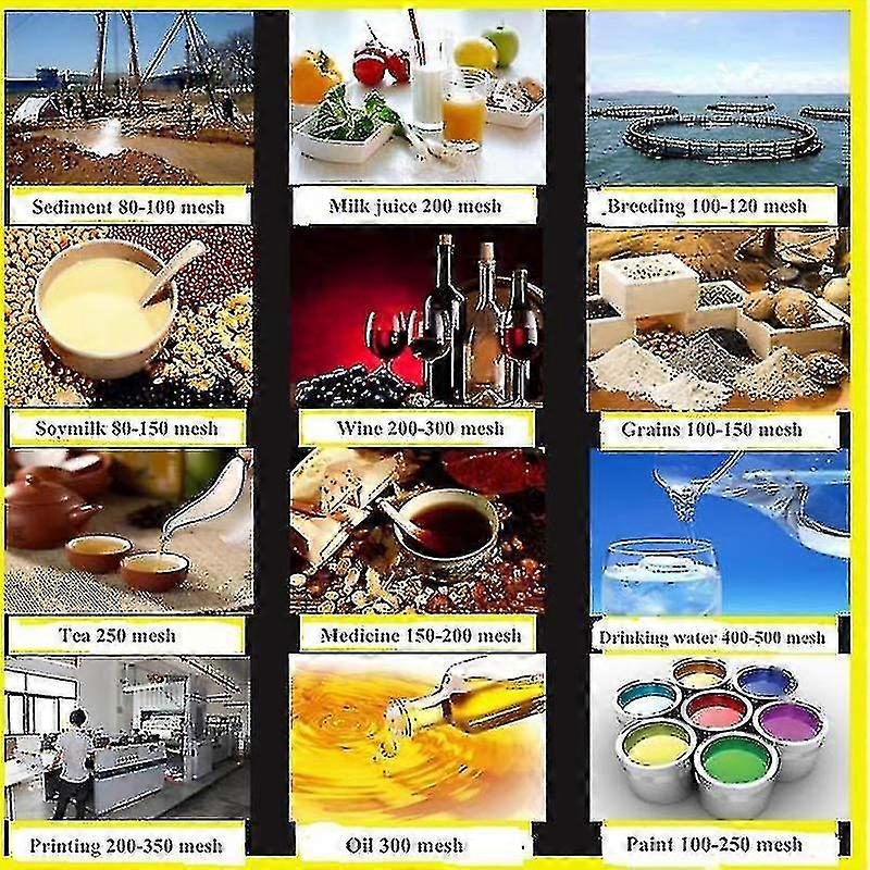 20-500 Mesh Food Grade Nylon Filter Mesh Micron Kitchen Oil Food Water ...
