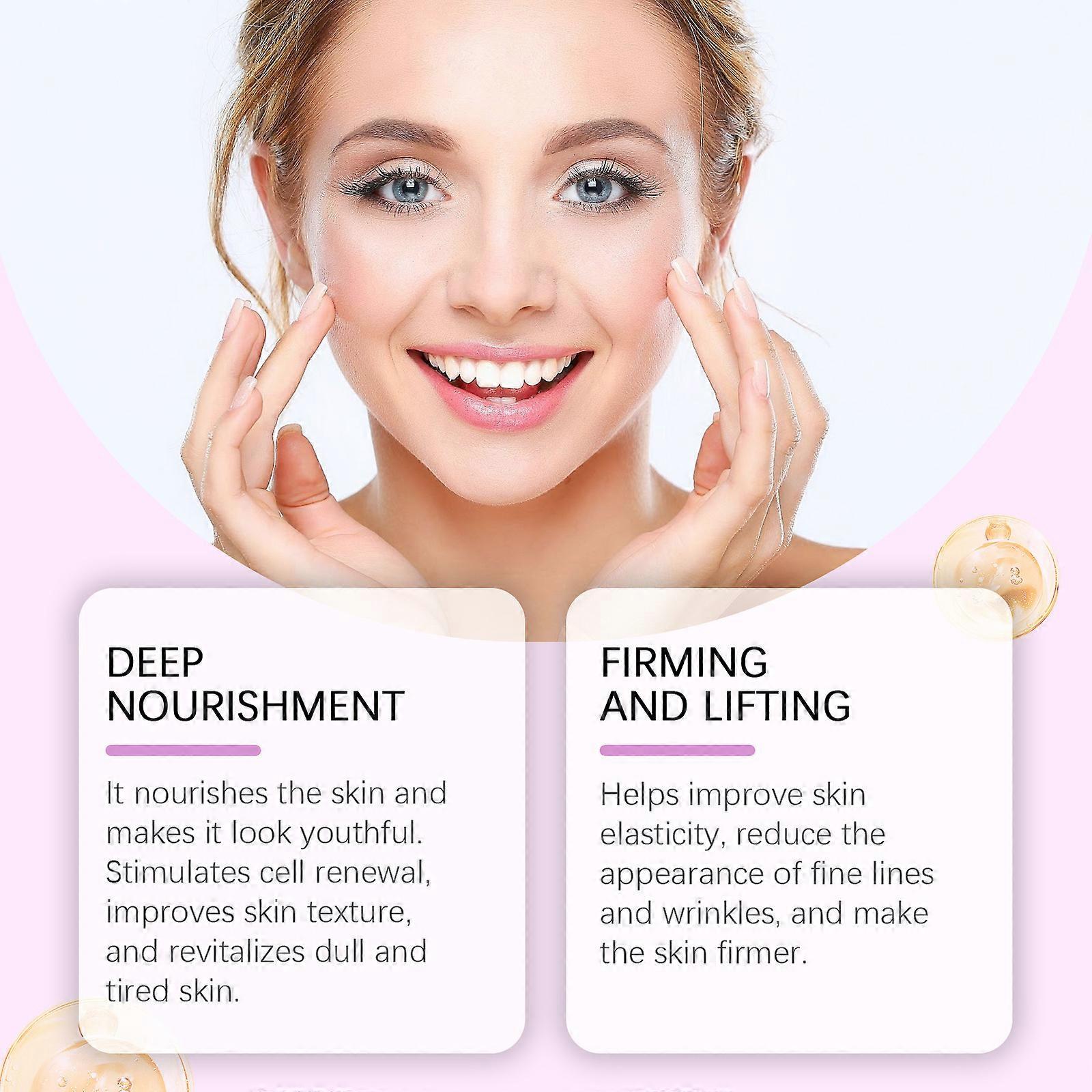 Face firming cream, hydrating moisturizing cream, firming anti-wrinkle ...