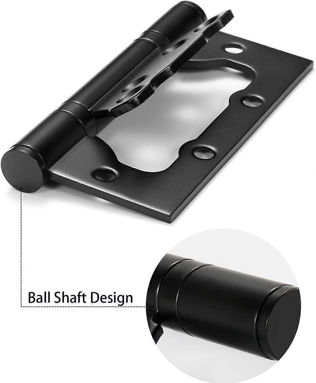 4x Stainless Steel Hinges, 4 Inch Rectangular Leaf 100mm Door Hinges ...