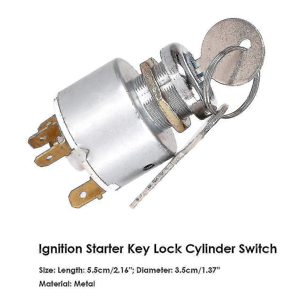 Ignition Switch, 4 Position Ignition Switch With Key | Fruugo UK