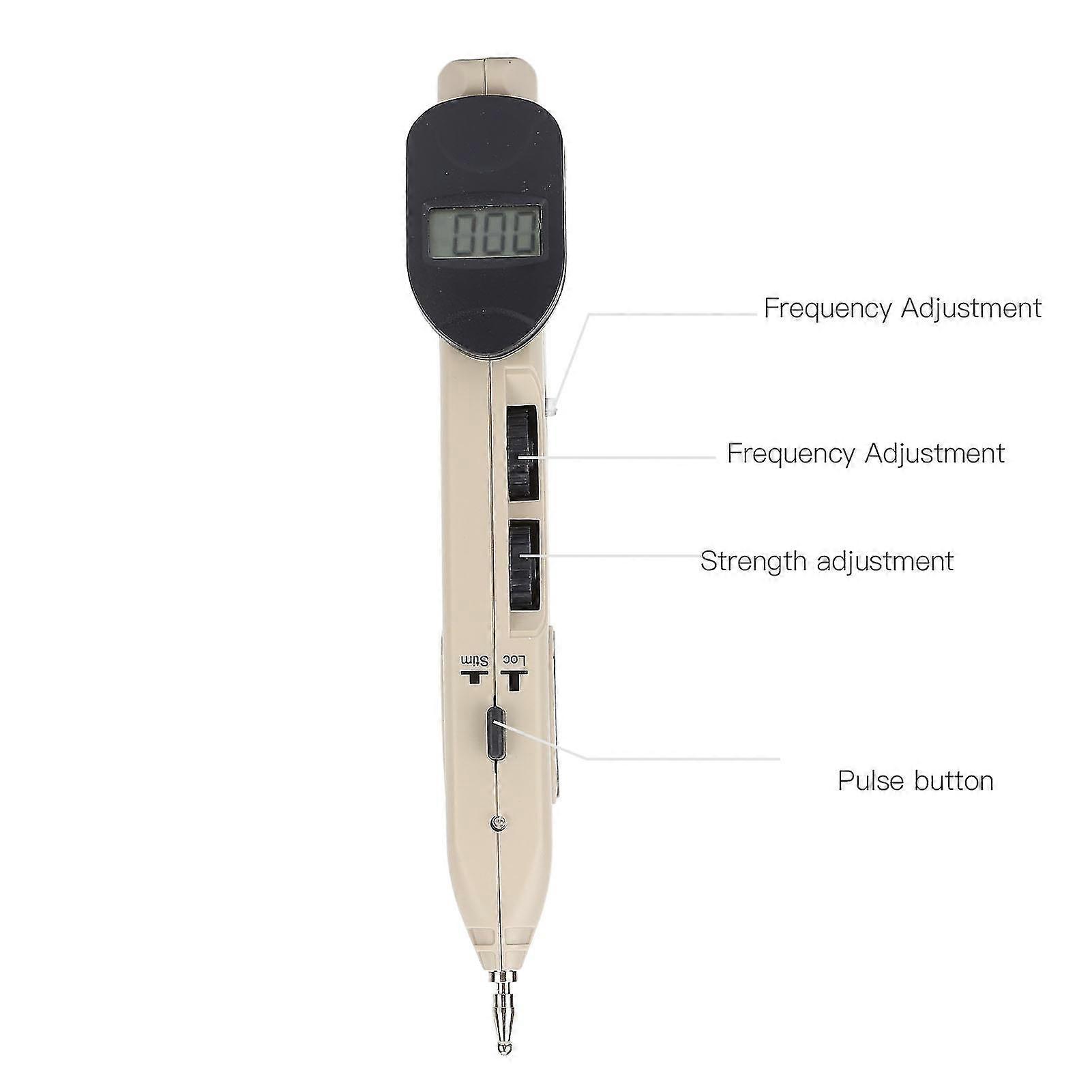 2024 New,meridians Massage Pen Electric Adjustable Pain Reduce Tighten ...