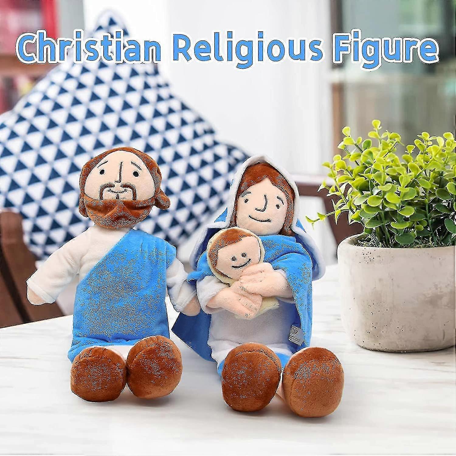 30cm Jesus Plush Toy My Friend Jesus Stuffed Doll Christ Religious ...