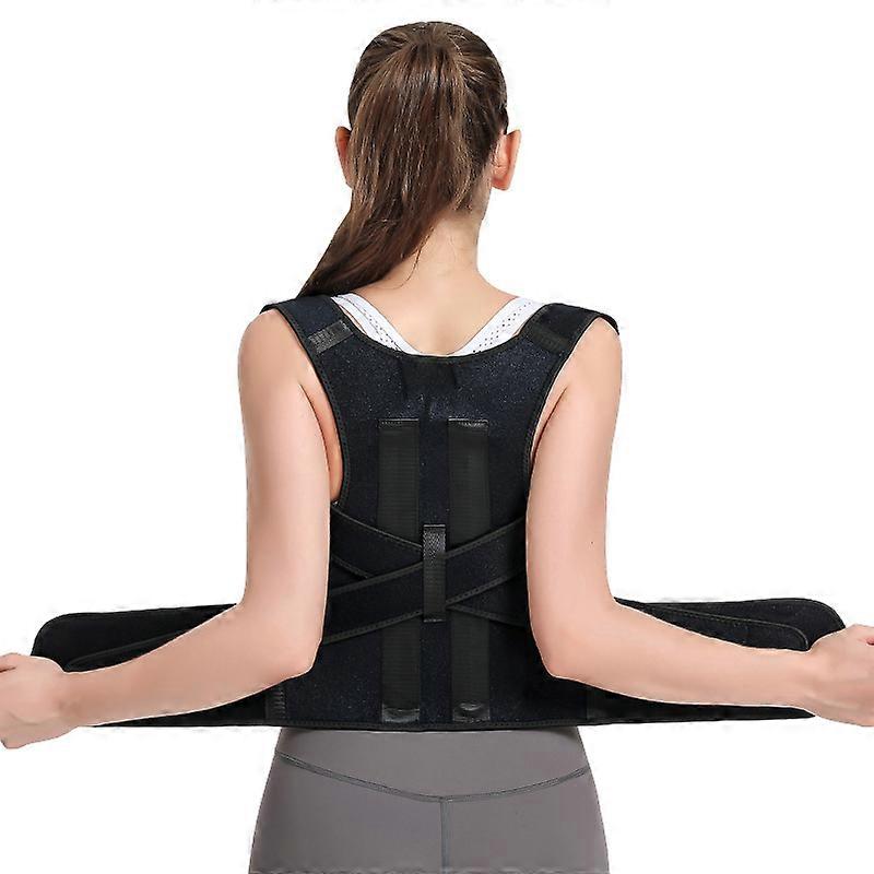 Bar Posture Corrector Scoliosis Back Brace with Magnetite Spine Corset ...
