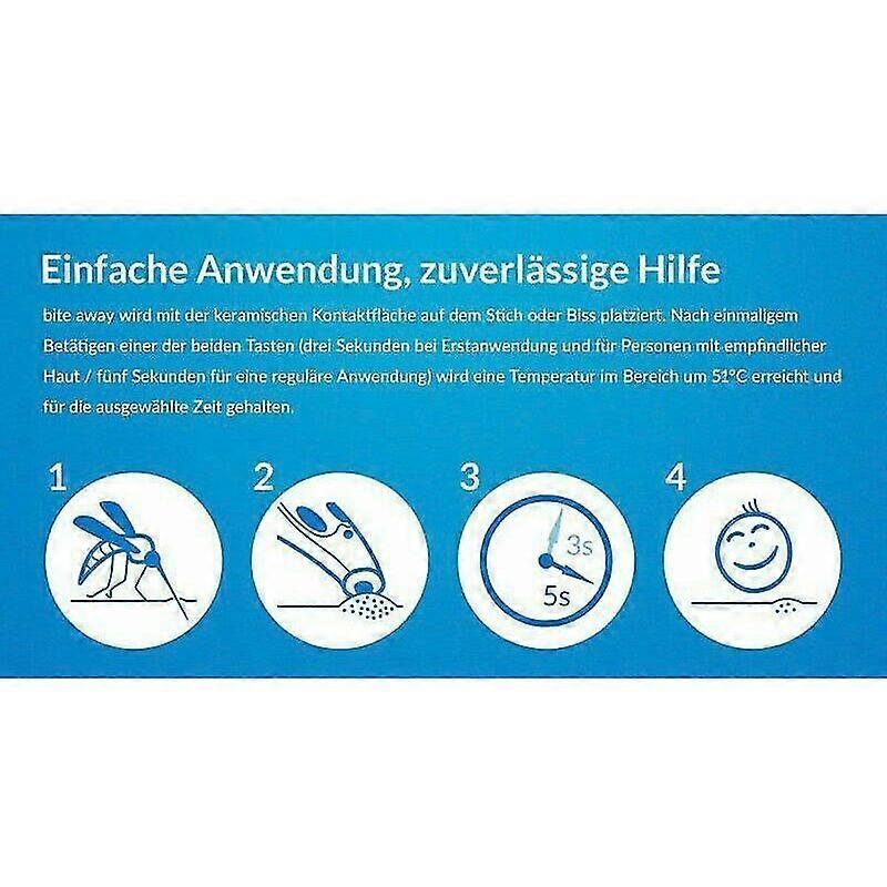 2PCS Anti-itch Pen Electronic Mosquito Killer Pens Insect Bite Healer ...