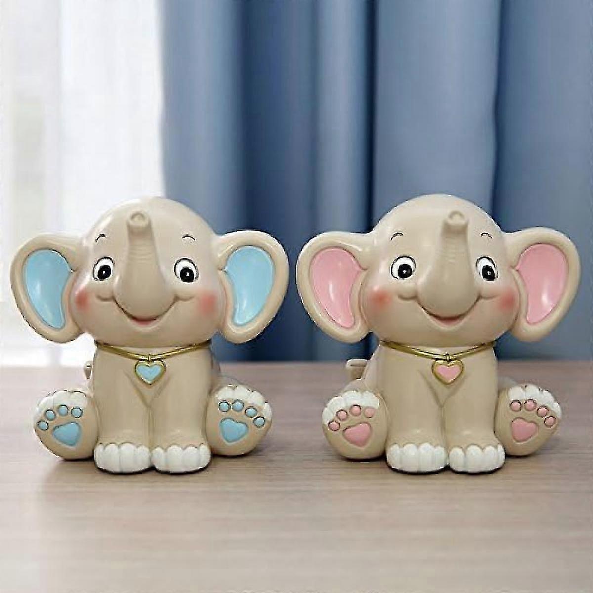 Cute Cartoon Elephant Piggy Bank Coin Bank Saving Pot Money Box for ...