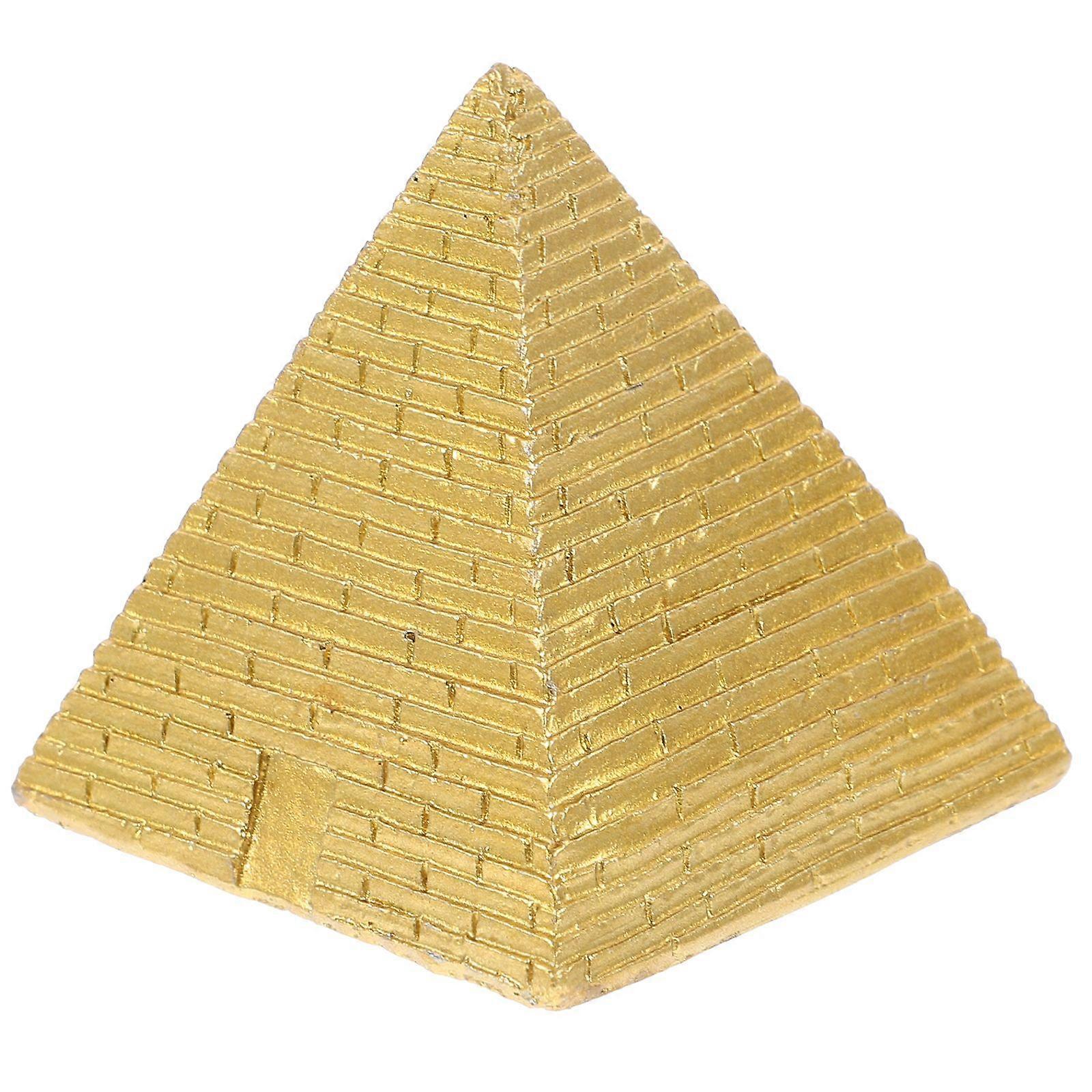 Simulated Small Egyptian Pyramid Model Resin Craft Mini Pyramid ...