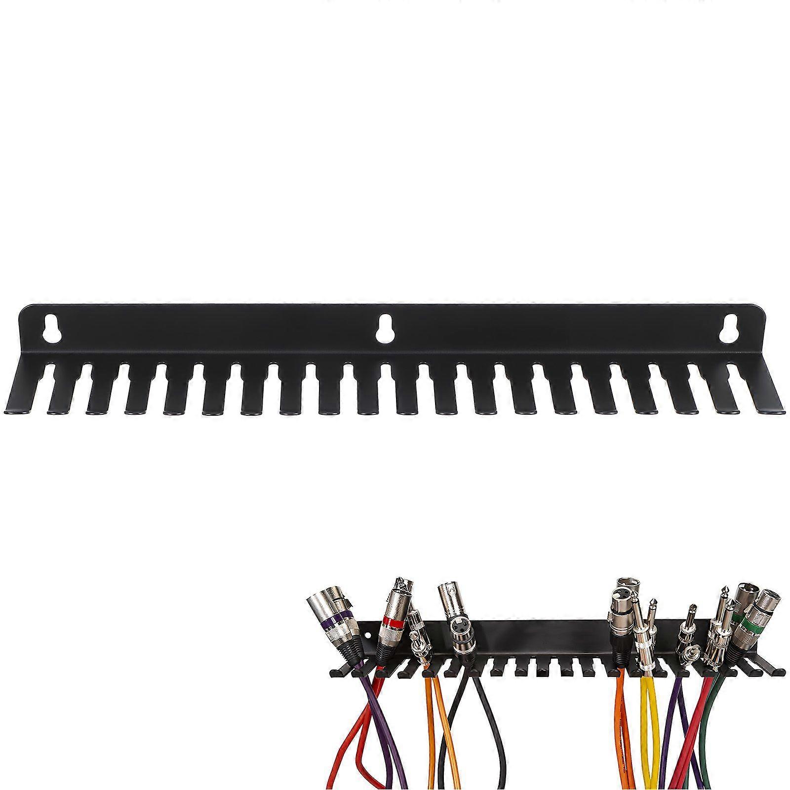 Slot Storage Rack Cable Holder Wire Storage Organizer Wall Mount Cable ...