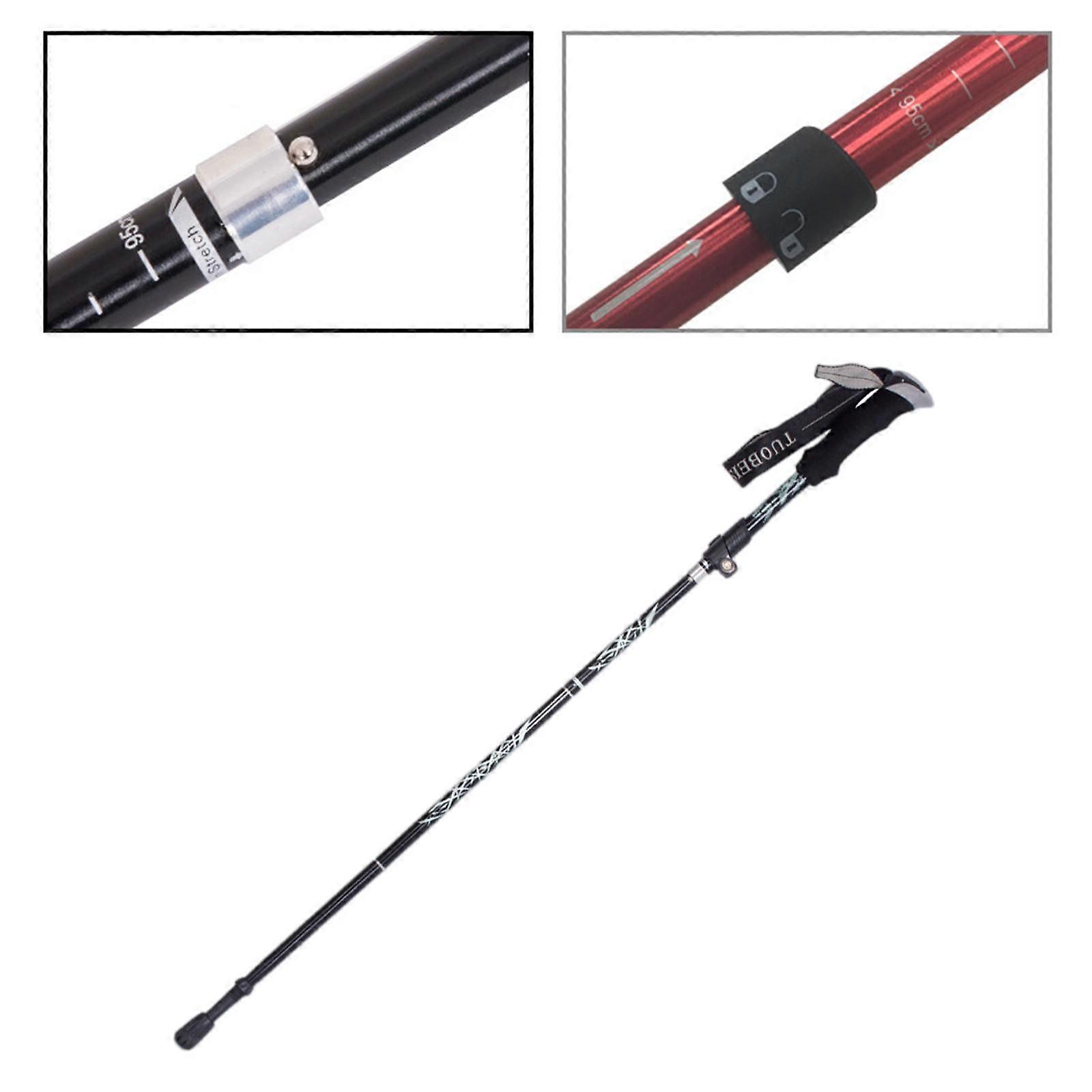 Trekking Poles Foldable Walking Sticks for Walking Long | Fruugo UK