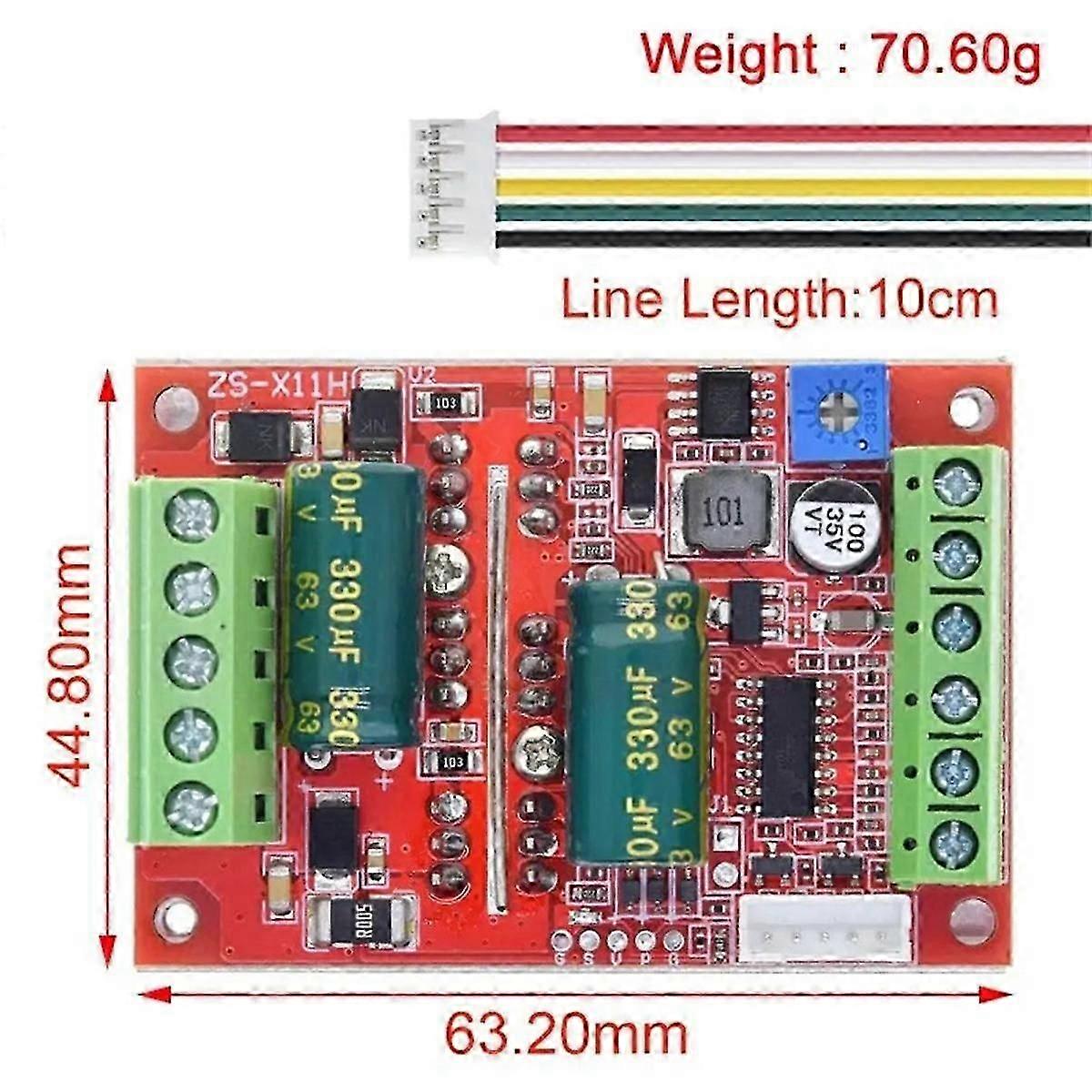 400W DC 6 - 60V BLDC Three - Phase DC Brushless Motor Controller PWM ...