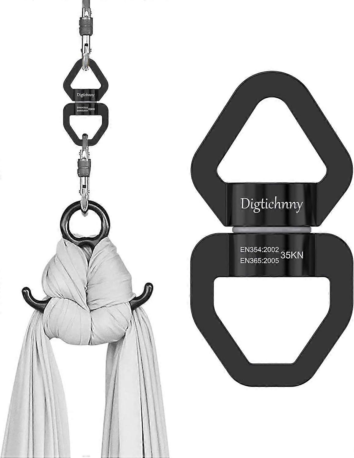 Swing Swivel, 35KN Safety Rotational Device, Swing Spinner for Web Tree ...