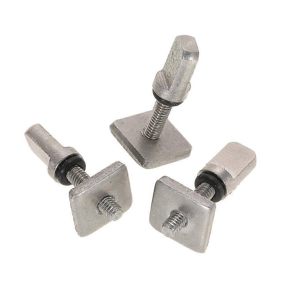 3 Surfboard Longboard Sliding Fin Screw & Fin Plate Replacement Kit for ...