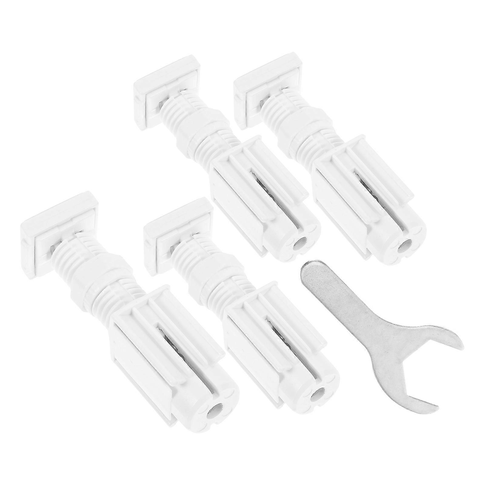 4Pcs Mini Blind Mounting Brackets for Window Shade Easy Setup White ...