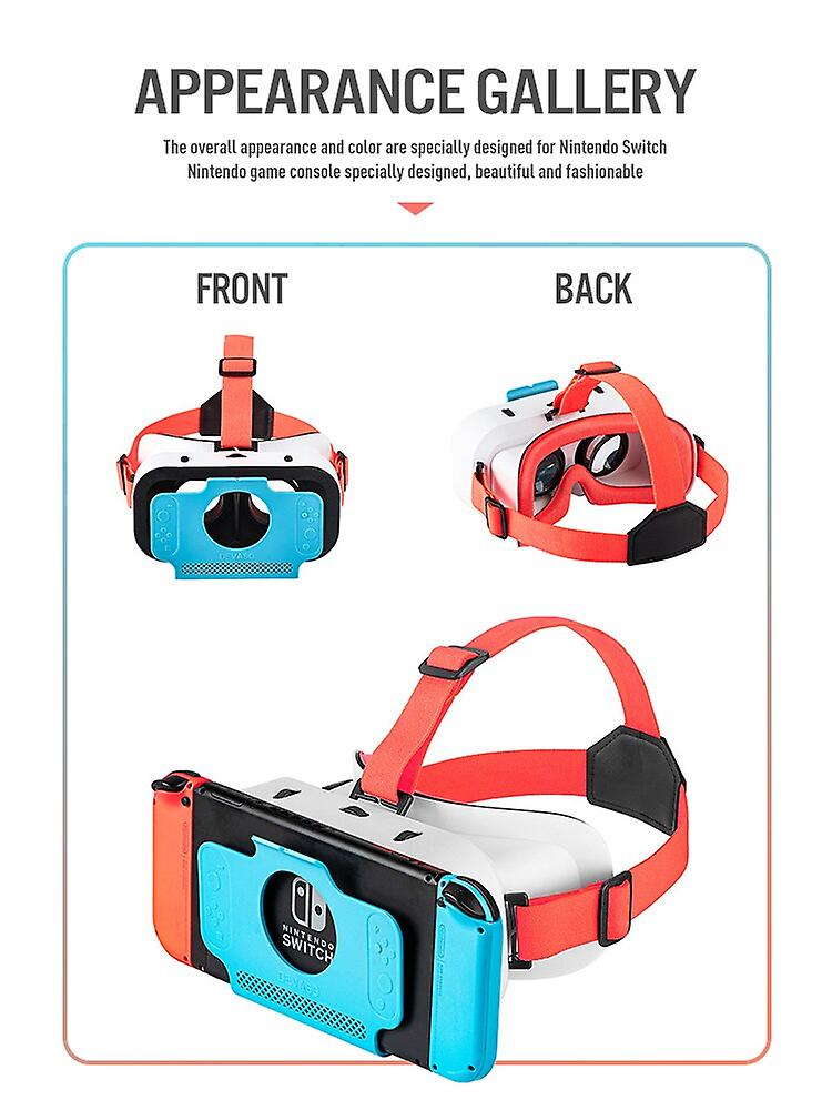 Adjustable 3d Vr Glasses Compatible-nintendo Switch Virtual Reality ...