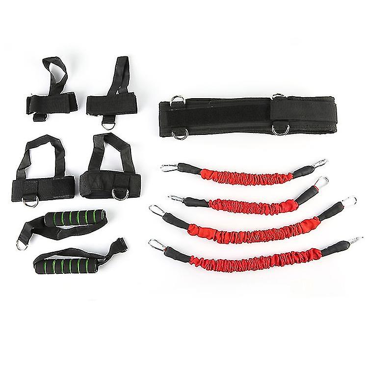 Bounce Trainer Fitness Resistance Band Boxing Suit Latex Tube Tension ...