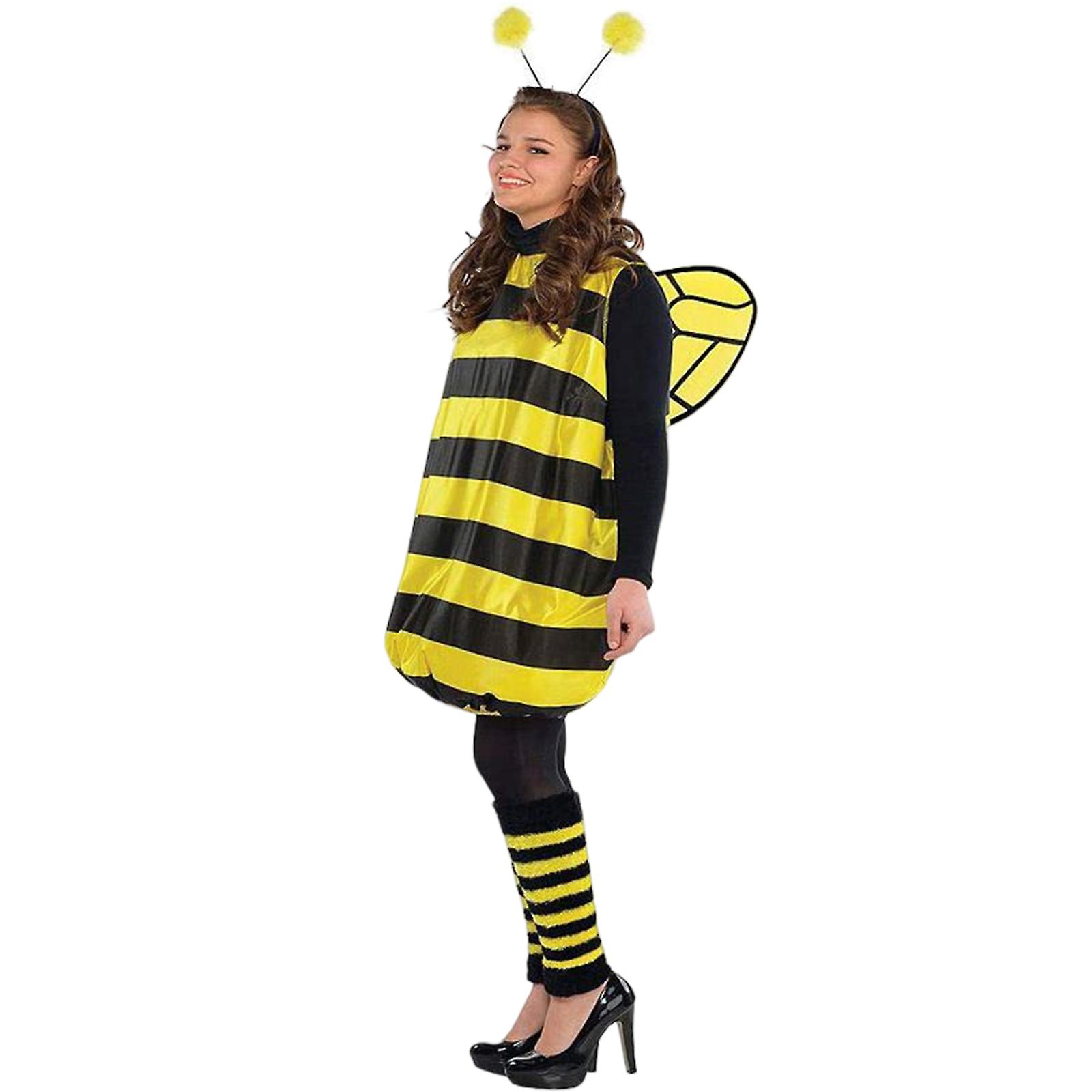 Bee Cosplay Costume with Wings Bee Costume Accessories Halloween ...