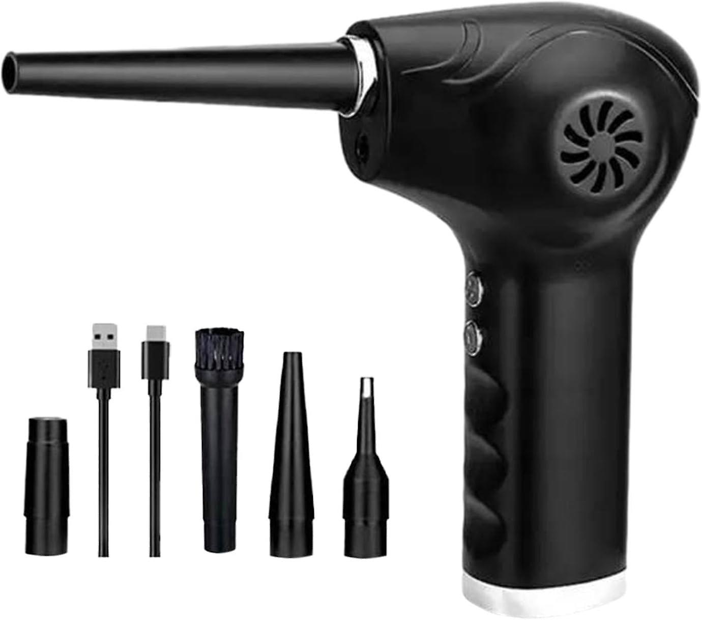 Compressed Air Duster, Electric Mini Cordless Air Duster, Cordless Dust ...