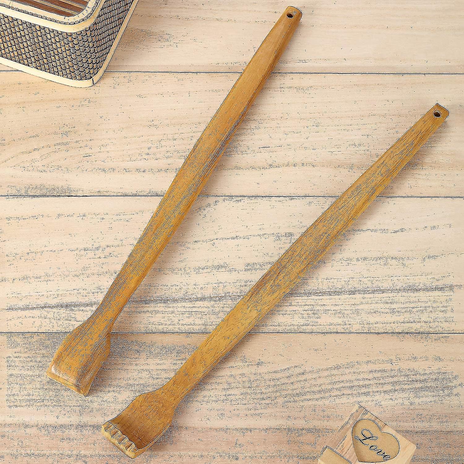 Wooden Back Scraper Handheld Manual Back Massager Long Back Scraper For ...