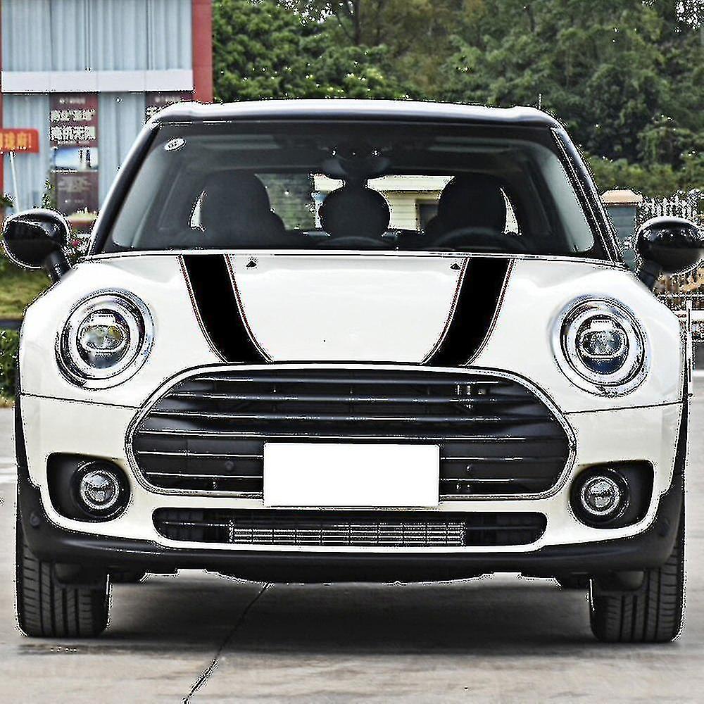 Voiture Moteur Capot Capot Autocollant Rayures Décalcoman Décor Pour ...