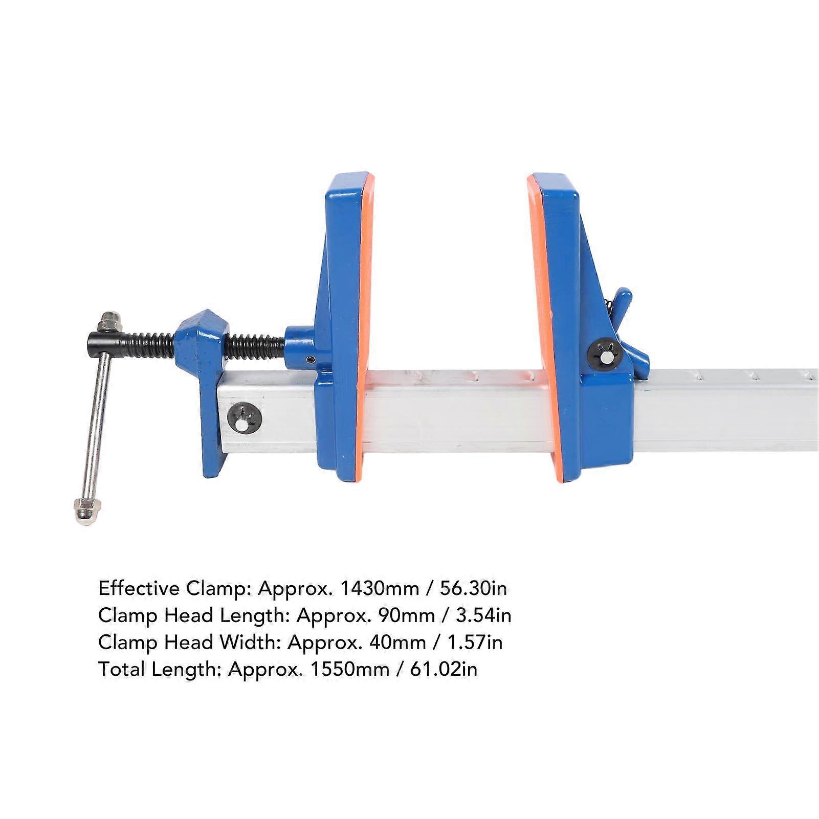 Woodworking F Clamp Horizontal Vertical Clamping F Style Heavy Duty ...