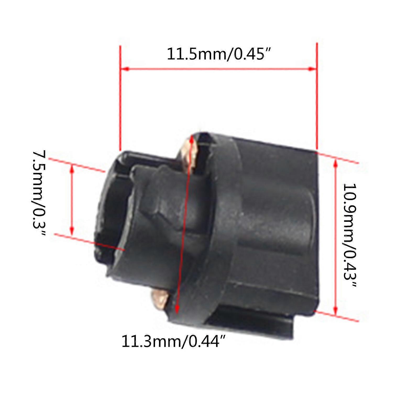 T5 LED Bulb Twist Socket Bright for Car Dashboard Dash Lights Panel ...