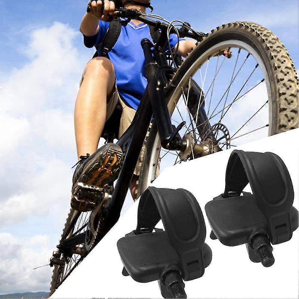 8pcs Exercise Bike Pedal Straps, Adjustable Pedal Straps Foot Pedal ...