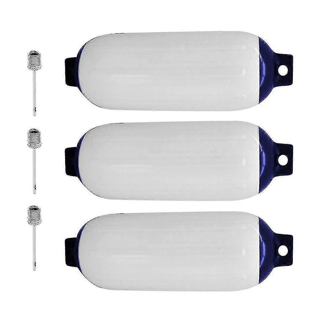 2/ 3pcs Marine Boat Fender Pvc Boat Inflatable Bumper Dock Shield Uv ...