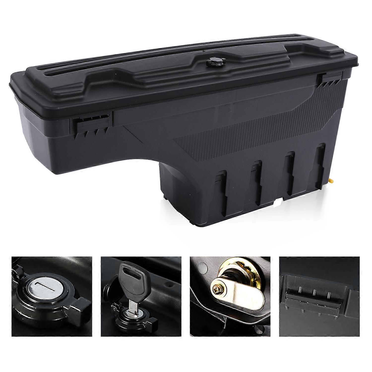 Pickup 4X4 Accessories Truck Bed Tool Box Storage Tailgate Swing Case ...