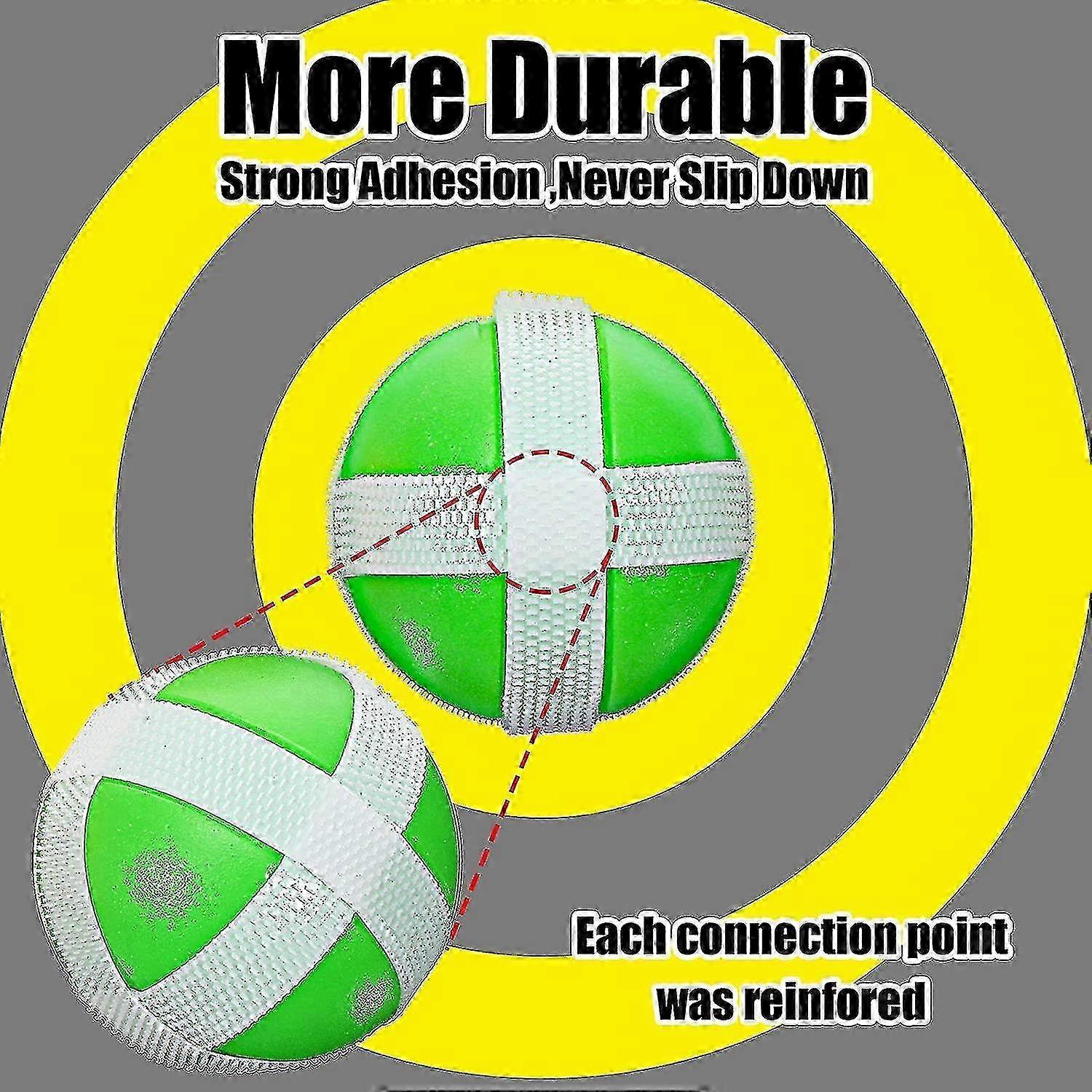 30 Pieces Sticky Balls For Fabric Dart Board, Dart Hook And Loop Balls ...