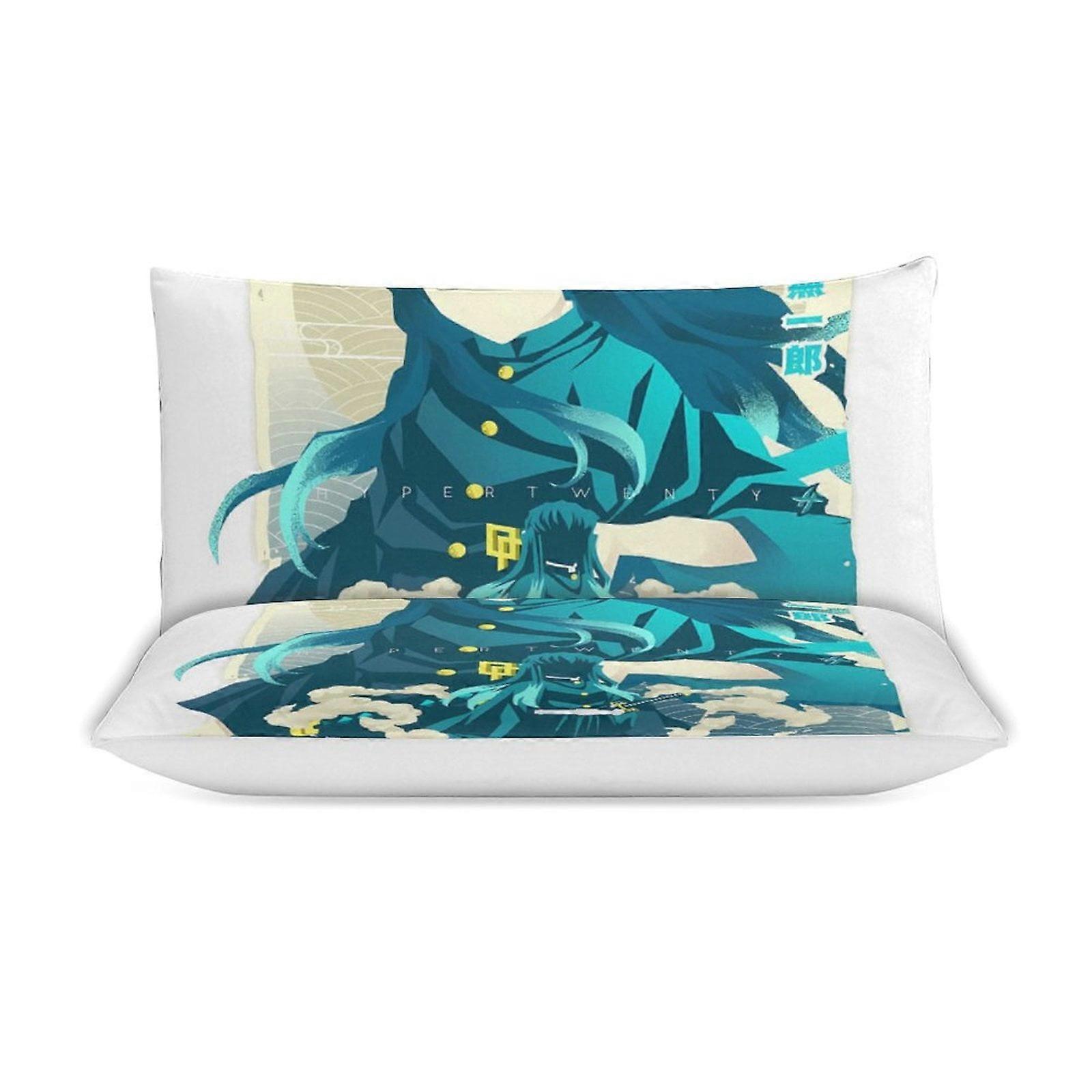 d12 Muichiro Tokito Bed Duvet Cover Microfiber Bedding Sets 3D Printed ...